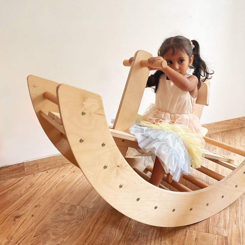 Pikler Arch with Rocker – Casa Bambini - Handcrafted Wooden Toys ...